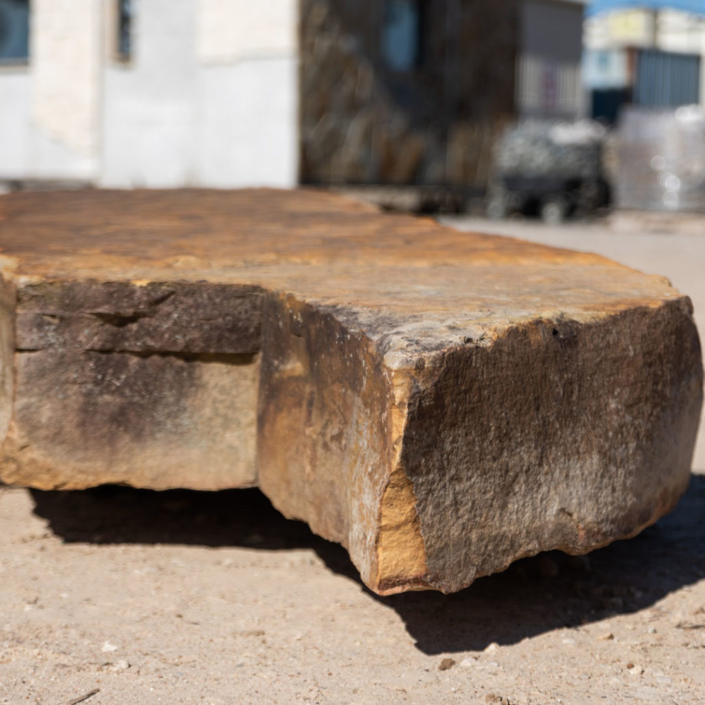 Oklahoma Moss Rock Slabs - A&A Stone and Masonry